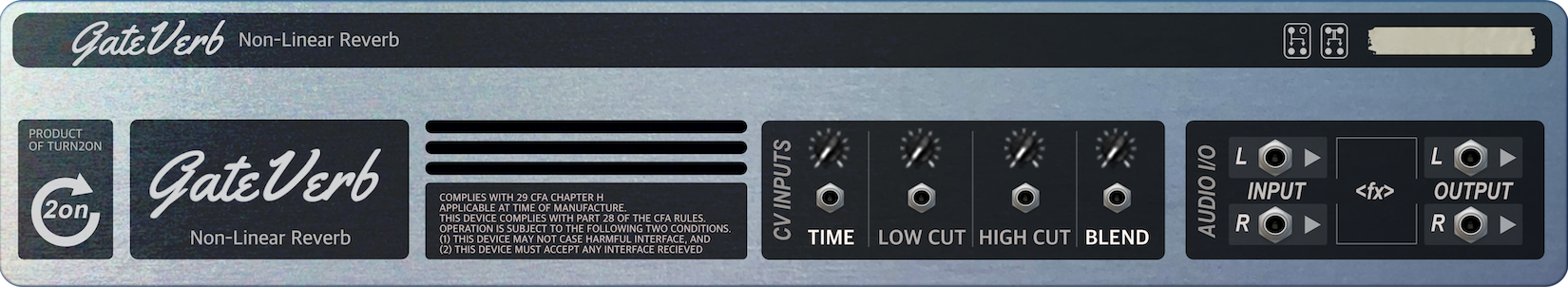 GateVerb Non-Linear Reverb | Gated NonLinear Reverb | Shop | Reason Studios