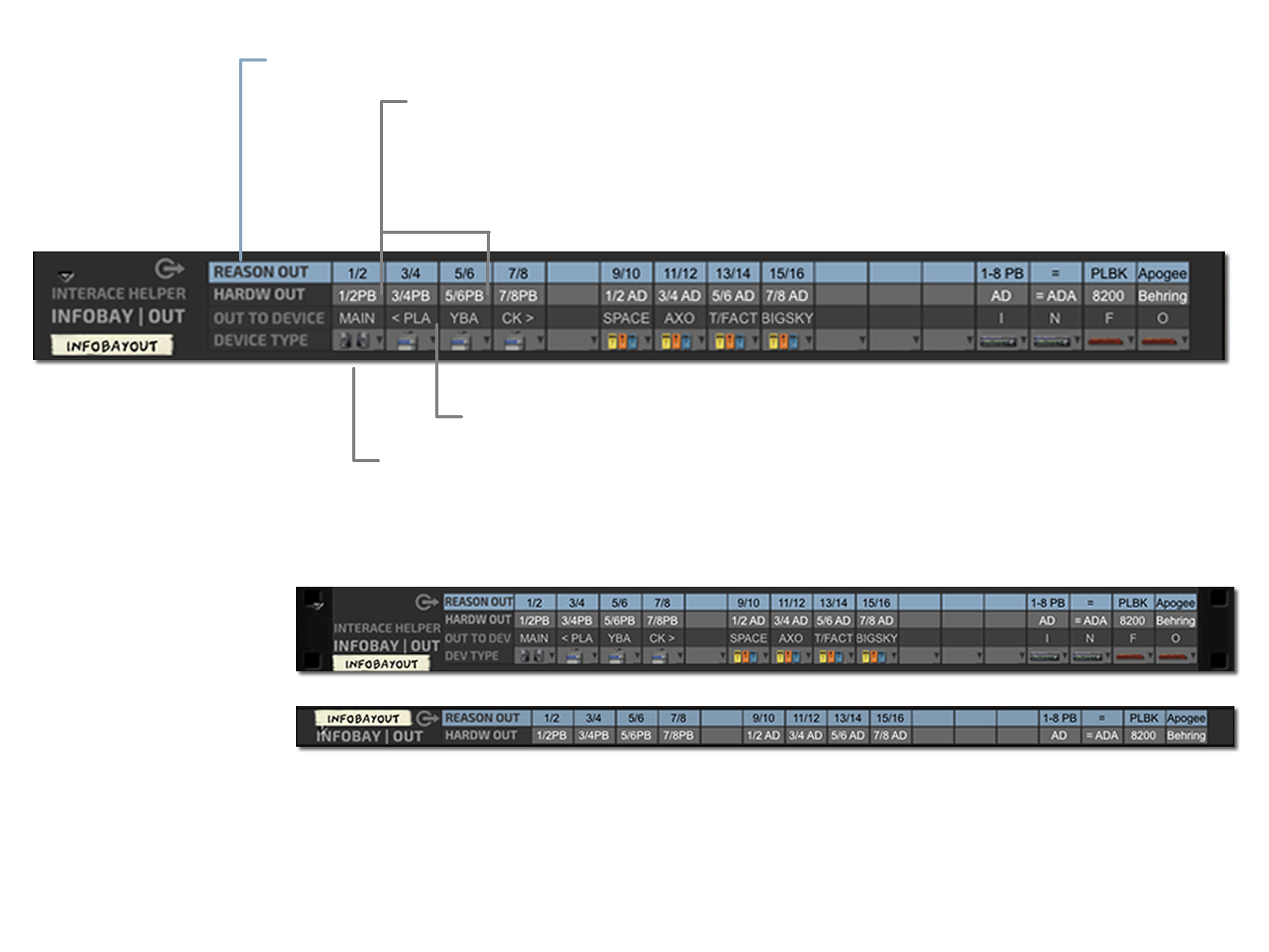 InfoBay-Out Interface Helper | Output Routing Helper | Shop | Reason ...