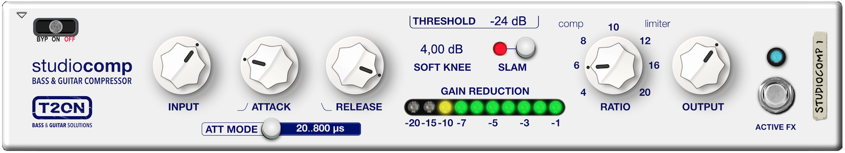 StudioComp Compressor | Classic FET Compressor | Shop | Reason Studios