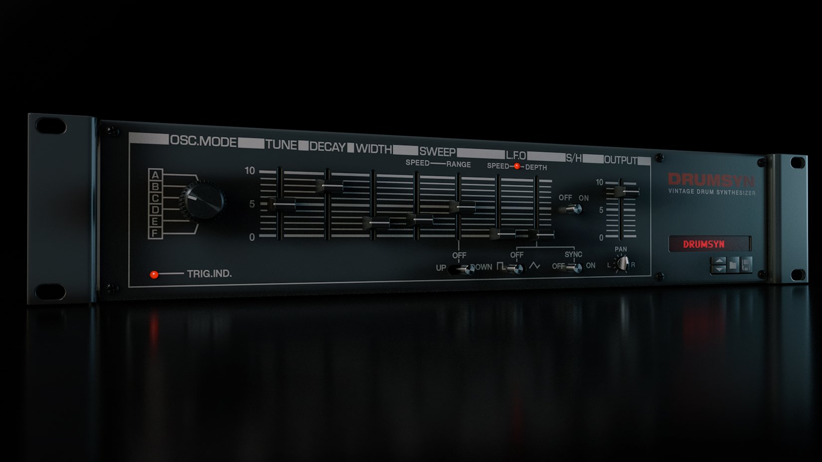 DRUMSYN Drum Synthesizer | Vintage Drum Synth | Shop | Reason Studios