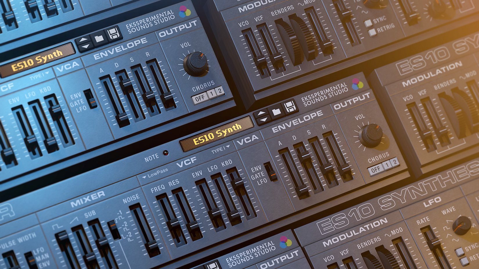 ES10 Analog Synthesizer | Classic Analog Synth | Shop | Reason Studios