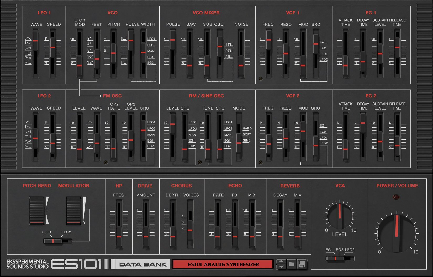 ES101 Analog Synthesizer | ES101 Synthesizer | Shop | Reason Studios