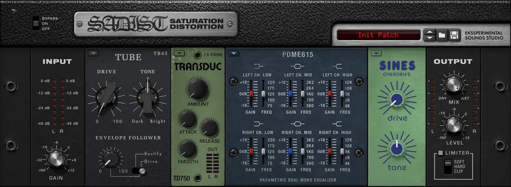 SADIST Saturation Distortion | SADIST Multi-Effect | Shop | Reason Studios