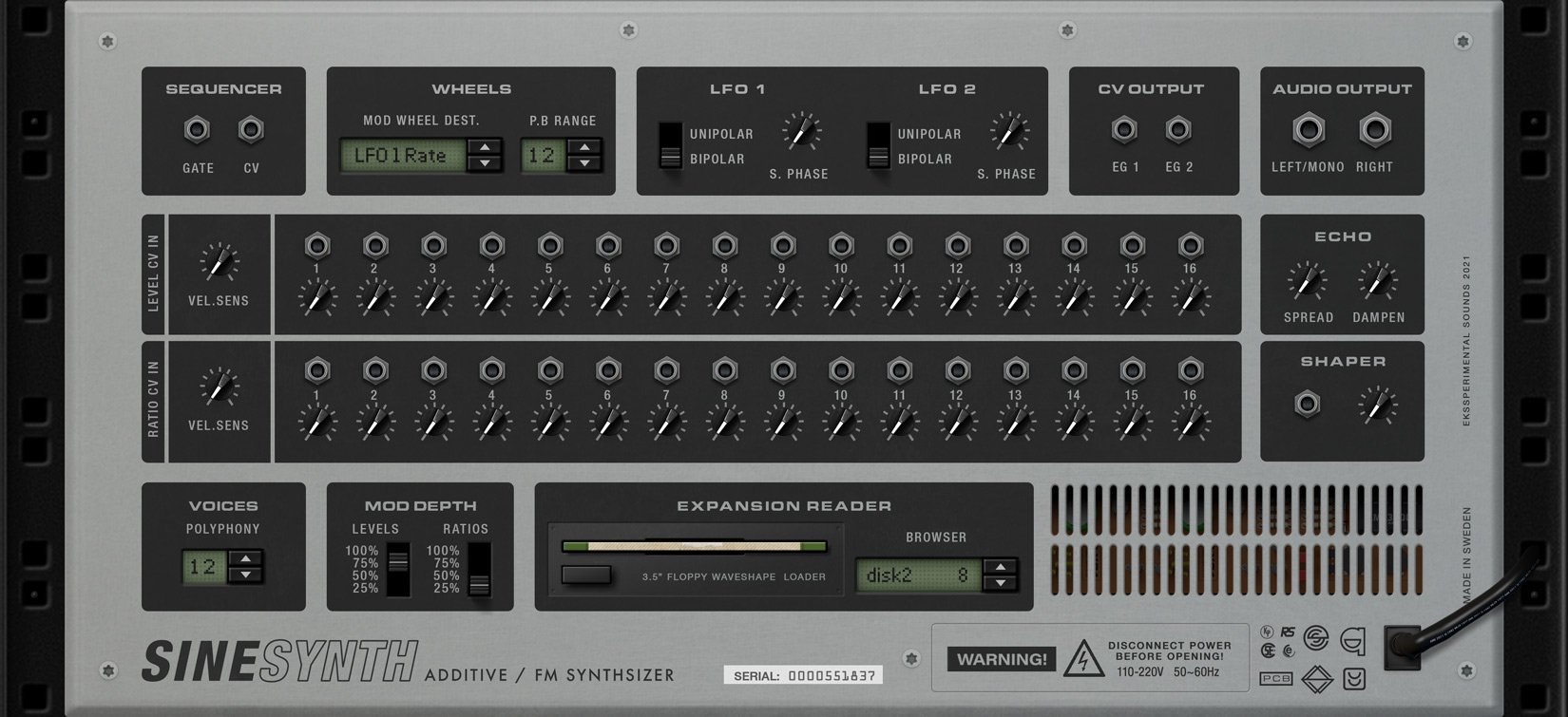SineSynth | Additive / FM Synth | Shop | Reason Studios