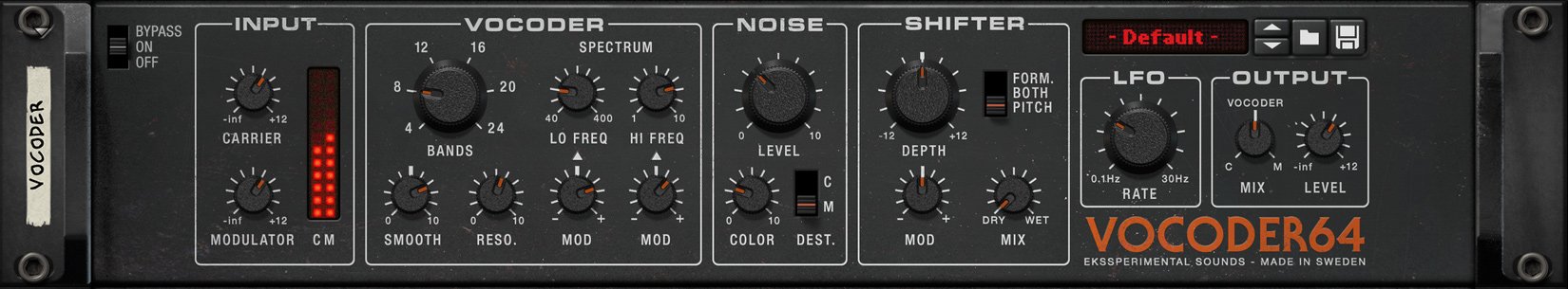 Vocoder 64 | Retro Style Vocoder | Shop | Reason Studios