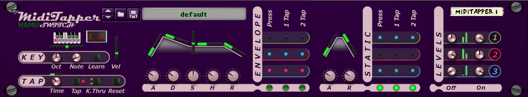 MidiTapper - Midi Note Controlled Switch | Midi Keyed Trigger | Shop ...