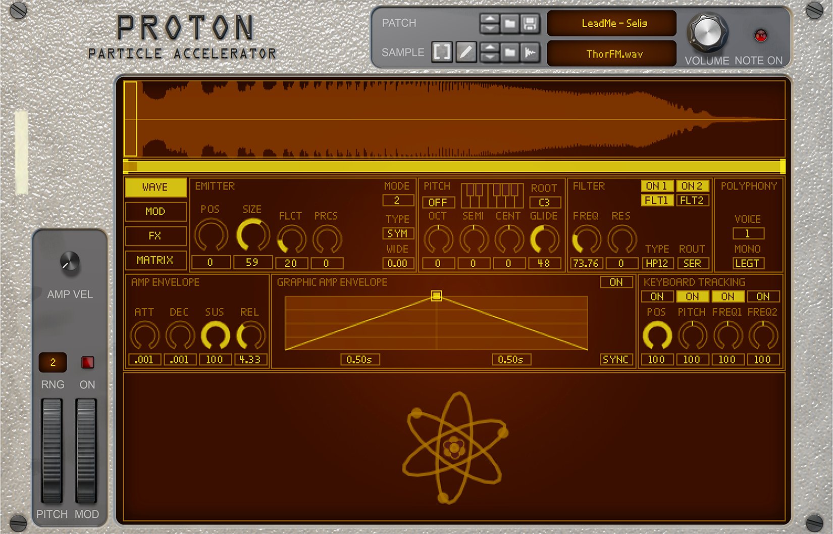 Proton Particle Accelerator | Granular Synthesizer | Shop | Reason Studios