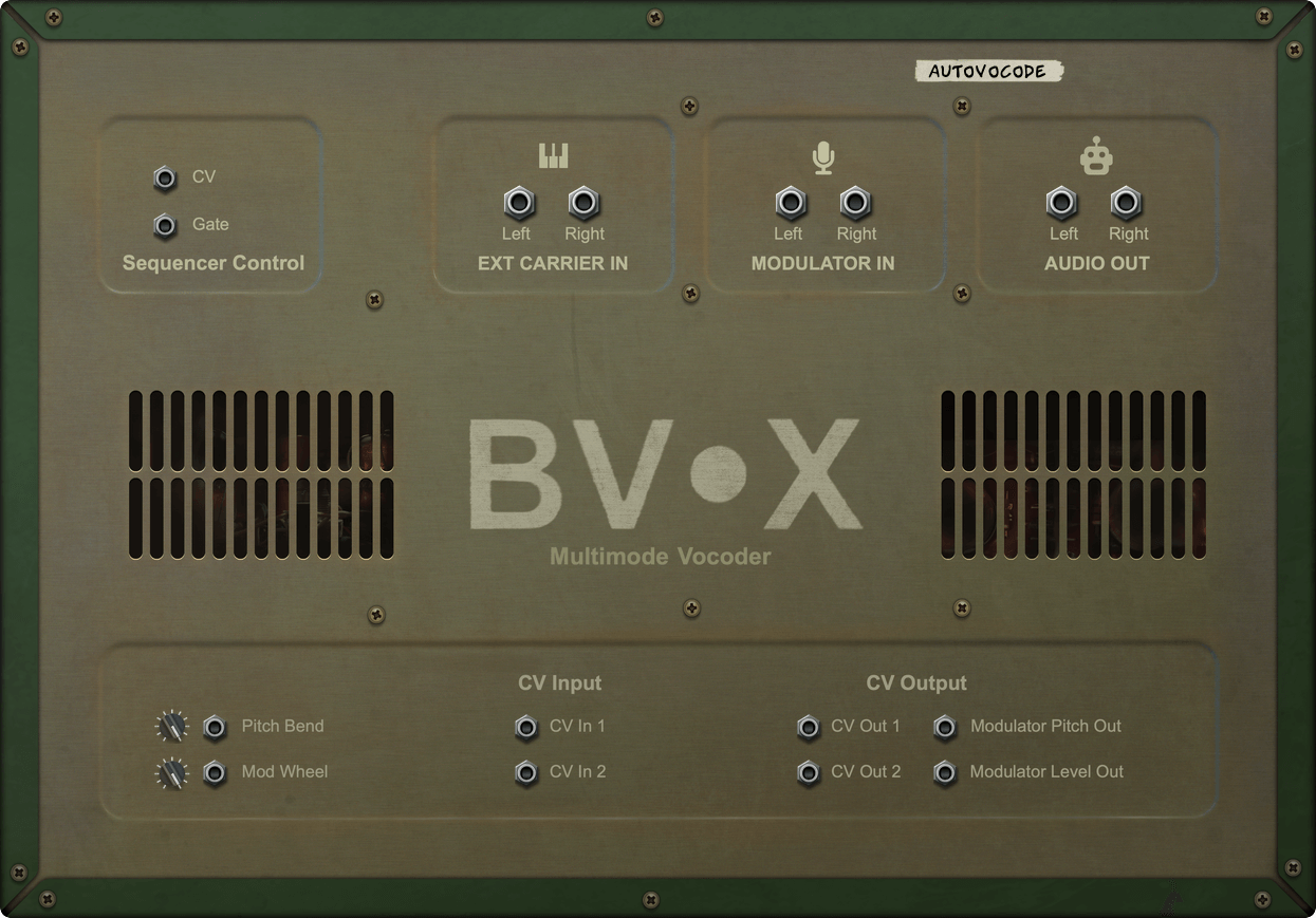 BV-X Multimode Vocoder | Creative vocal effects | Shop | Reason Studios