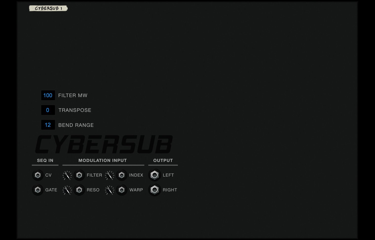 CyberSub | Stereo Bass Synth | Shop | Reason Studios