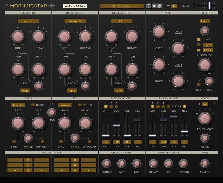 Morningstar | Synthesizer | Shop | Reason Studios
