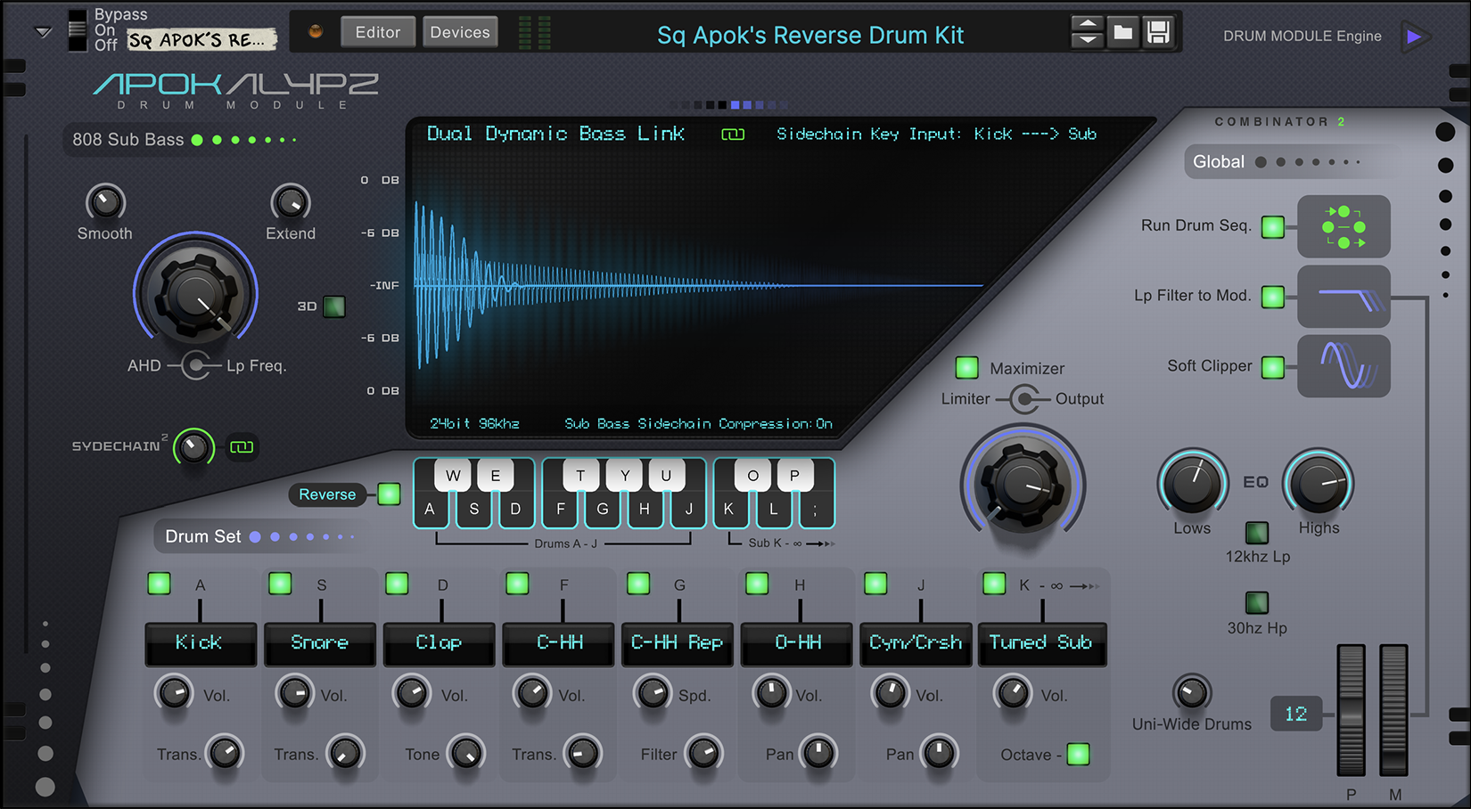 Apokalypz Drum Module | Combinator 2 Patches | Shop | Reason Studios