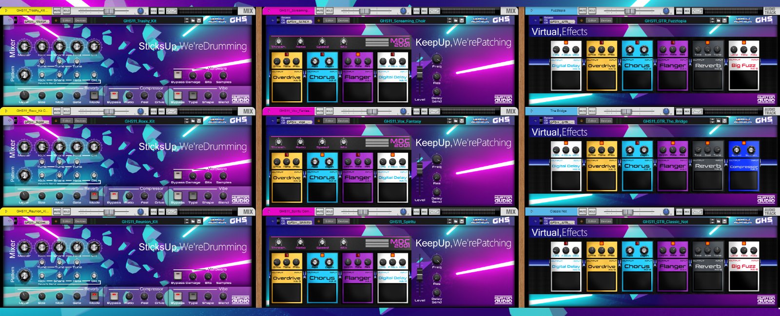 GHS11 | Combinator 2 Patches | Shop | Reason Studios