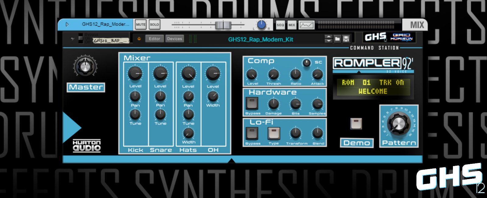 GHS12 | Combinator 2 Patches | Shop | Reason Studios