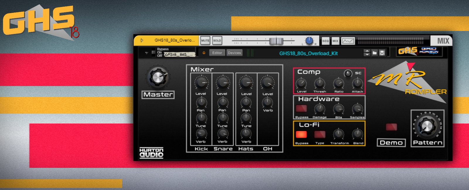 GHS18 | Combinator 2 Patches | Shop | Reason Studios