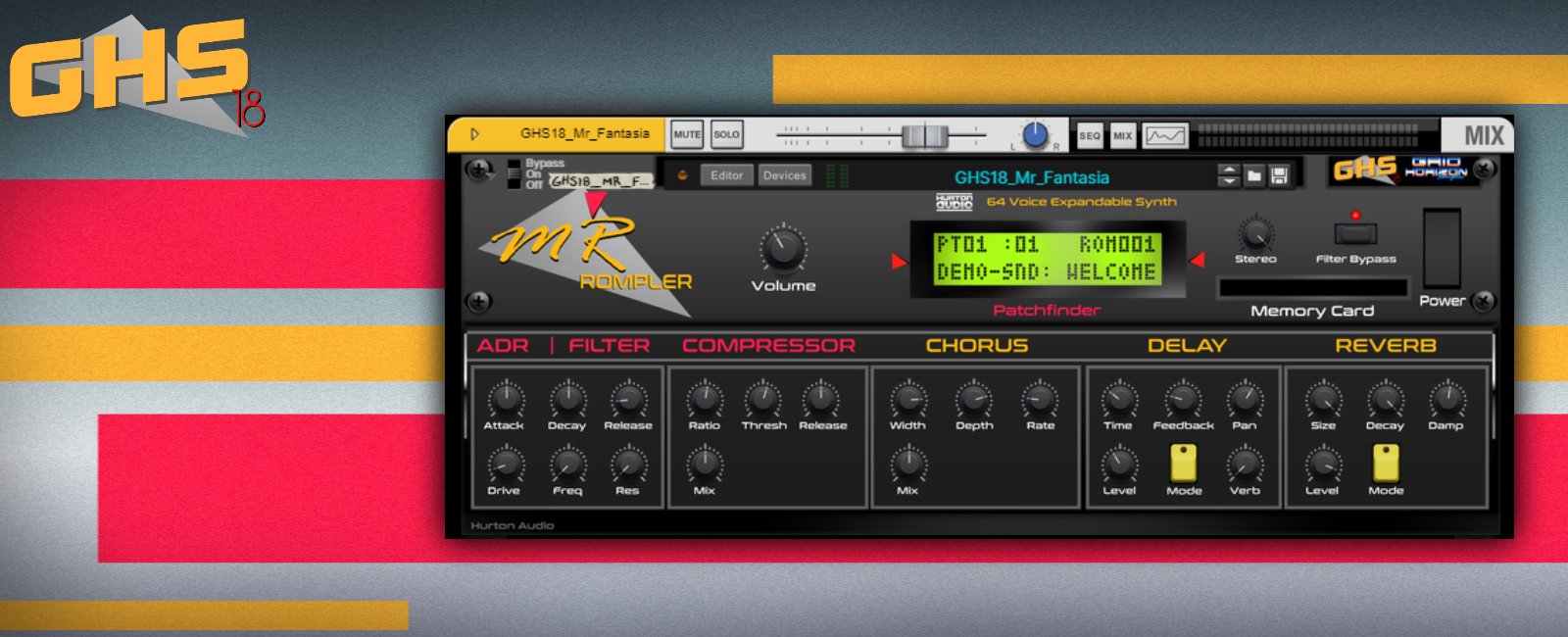 GHS18 | Combinator 2 Patches | Shop | Reason Studios